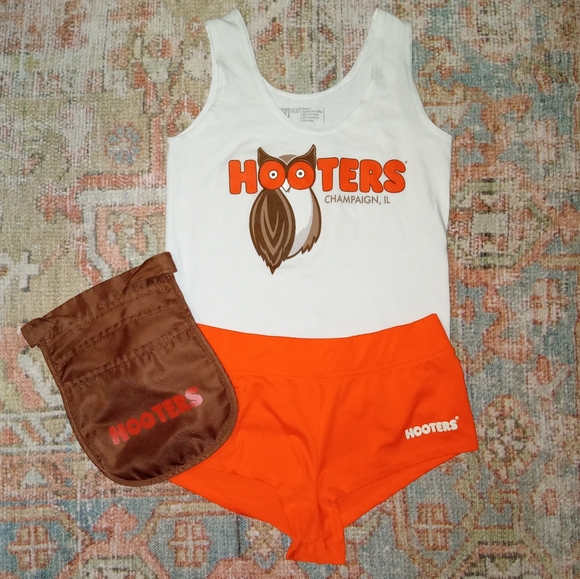 Hooters | Shorts | Hooters Girl Uniform Set With Cheeky Shorts And ...